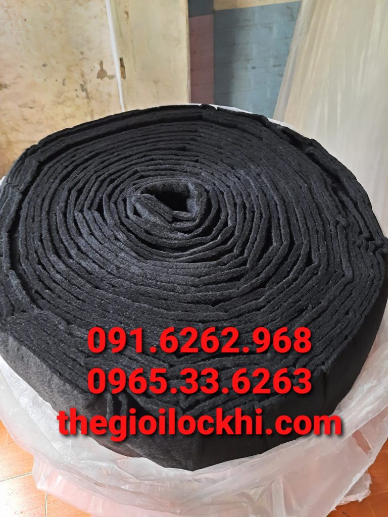 Bông lọc khử mùi - Bông lọc than hoạt tính - Thế giới lọc khí